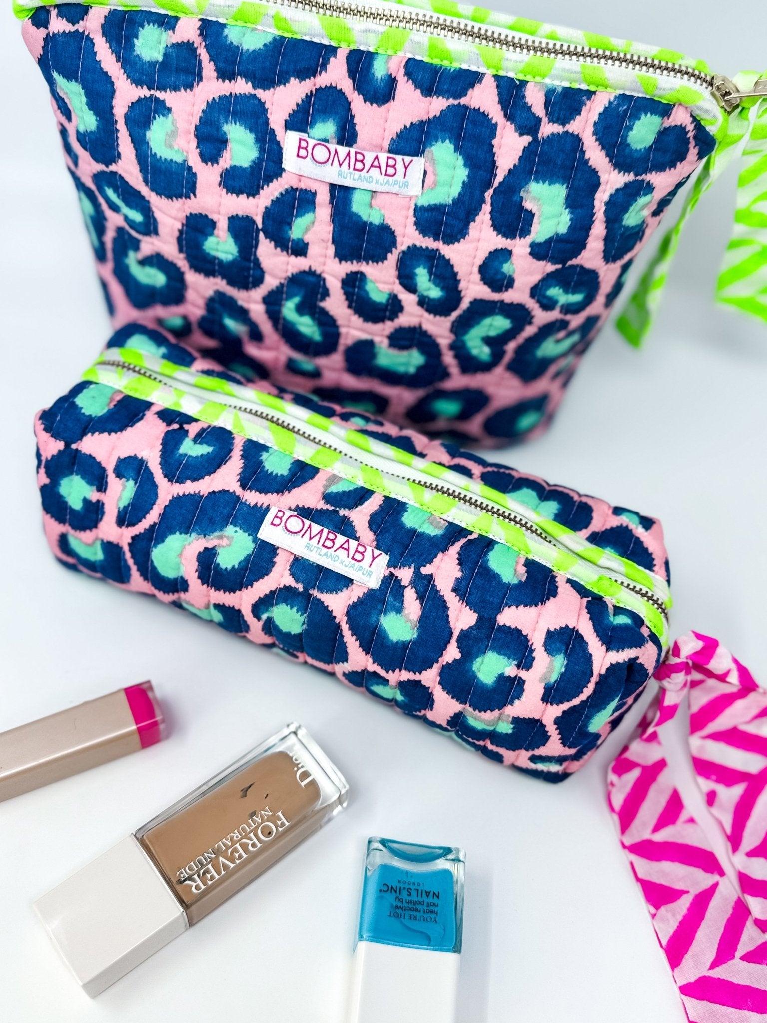Quilted Pencil Case | GOTS Organic Cotton Pouch – Bombaby